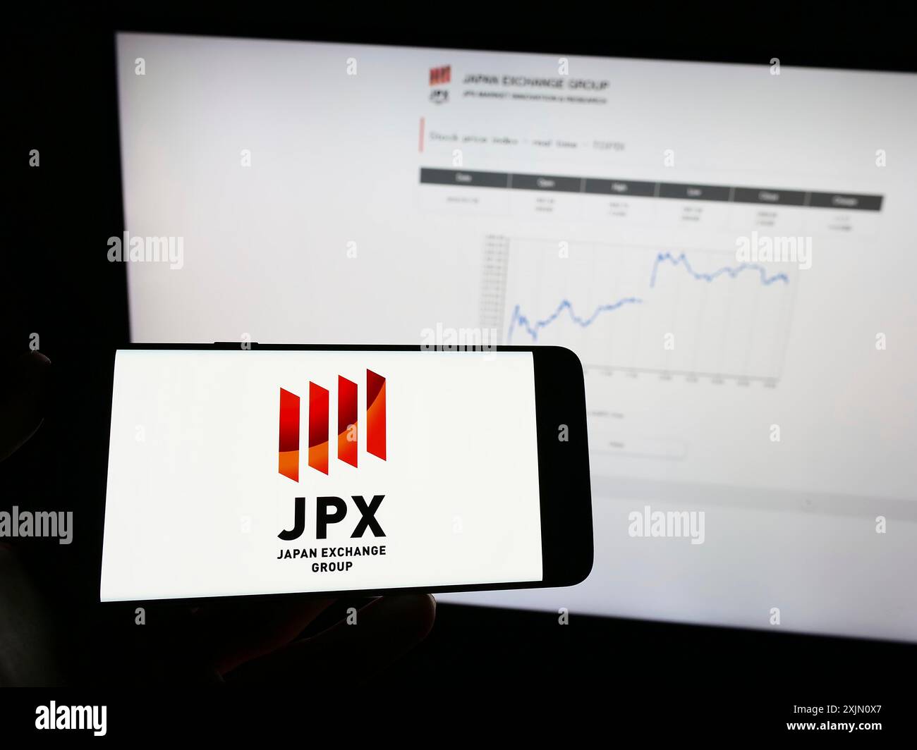 Jpx logo hi-res stock photography and images - Alamy