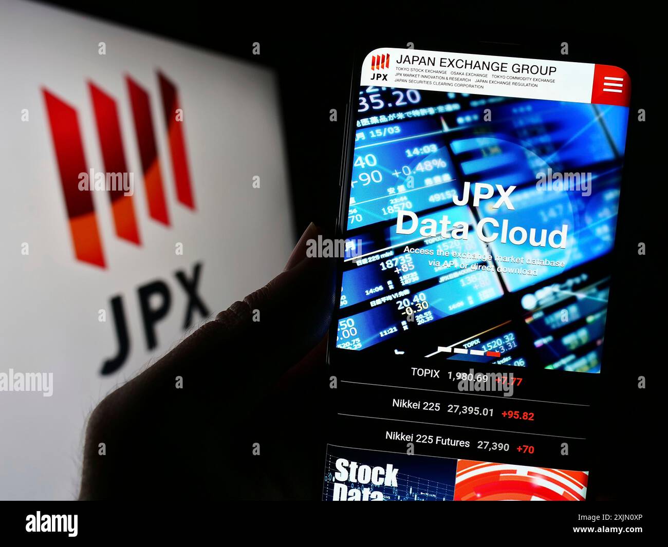 Jpx logo hi-res stock photography and images - Alamy