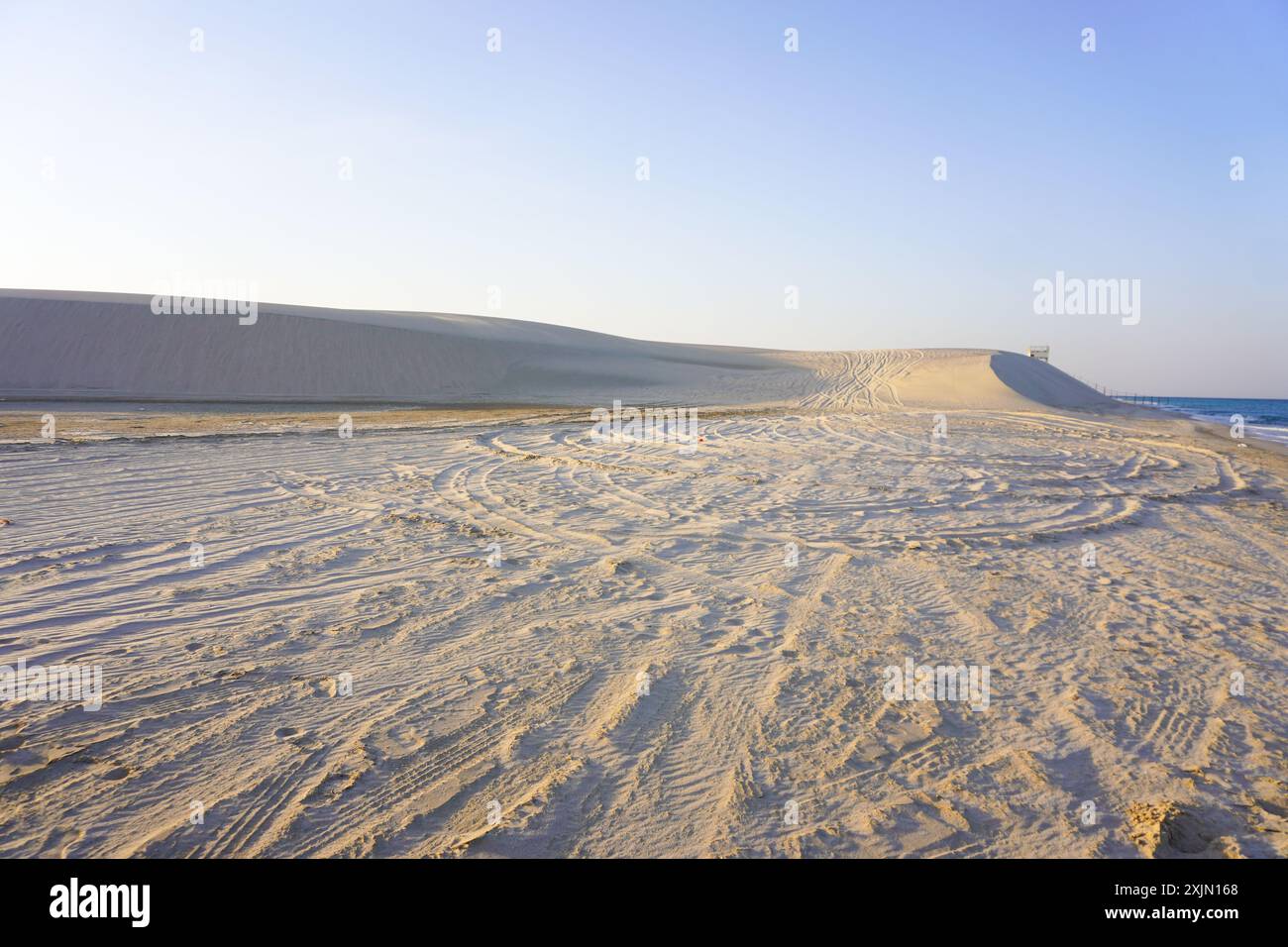 Desert In Doha, Qatar Stock Photo - Alamy