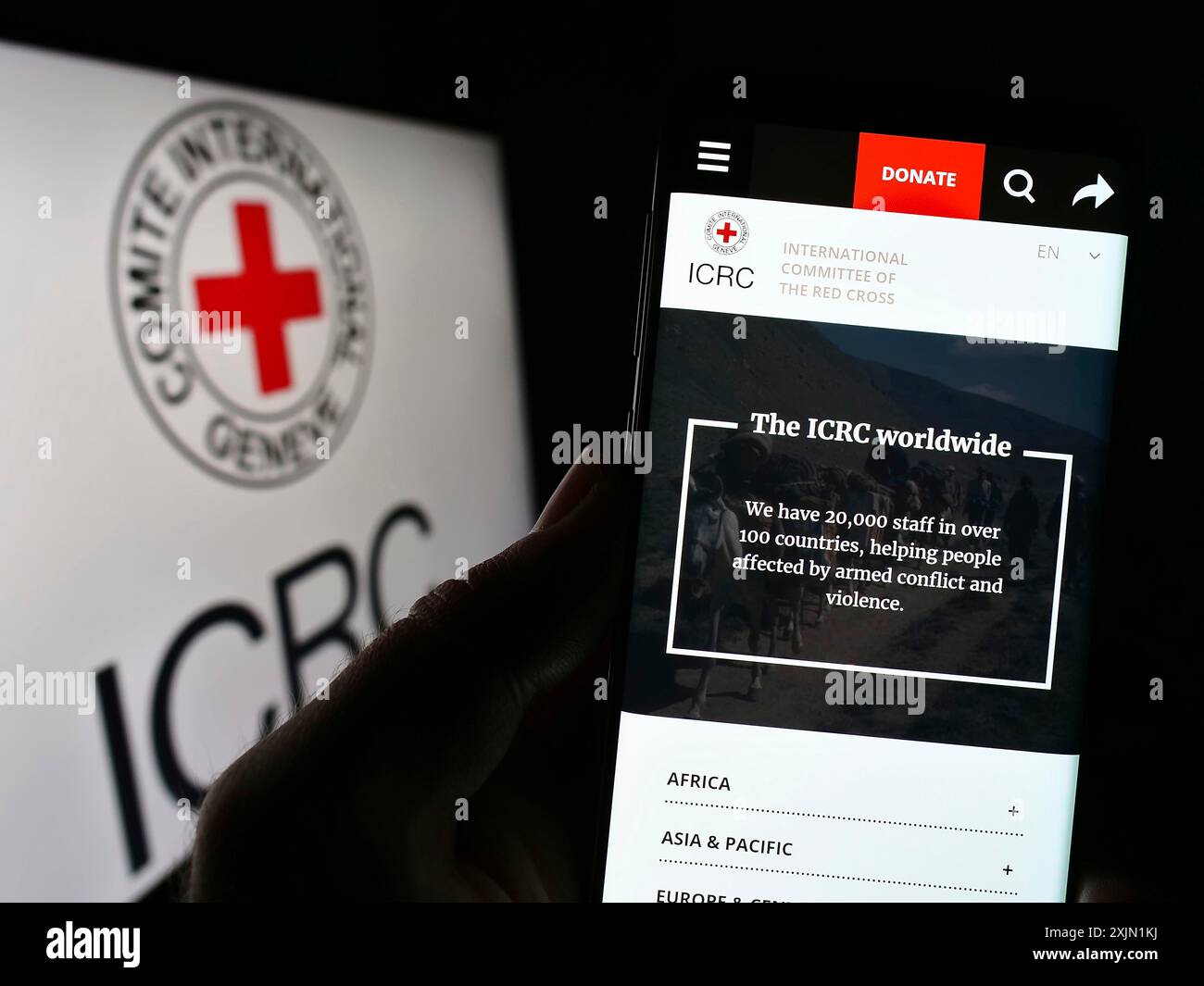 Icrc logo hi-res stock photography and images - Alamy