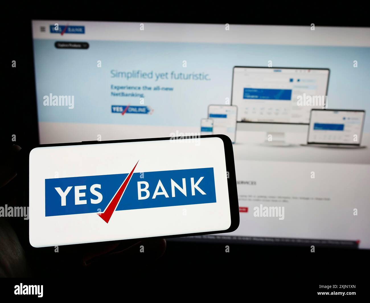 Yes bank logo hi-res stock photography and images - Alamy
