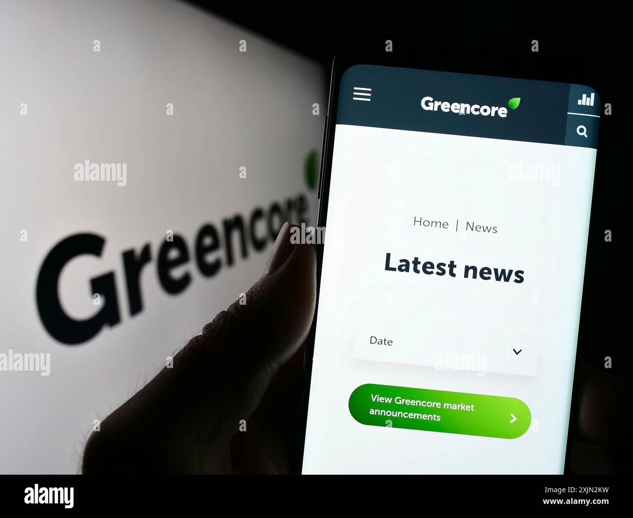 Greencore logo hi-res stock photography and images - Alamy