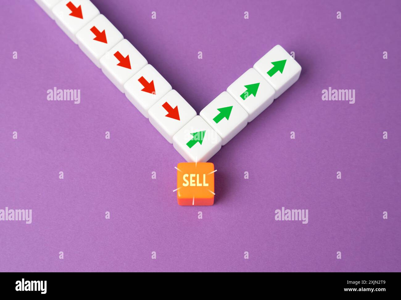 Selling at the bottom, the reaction of stock prices to a large volume ...