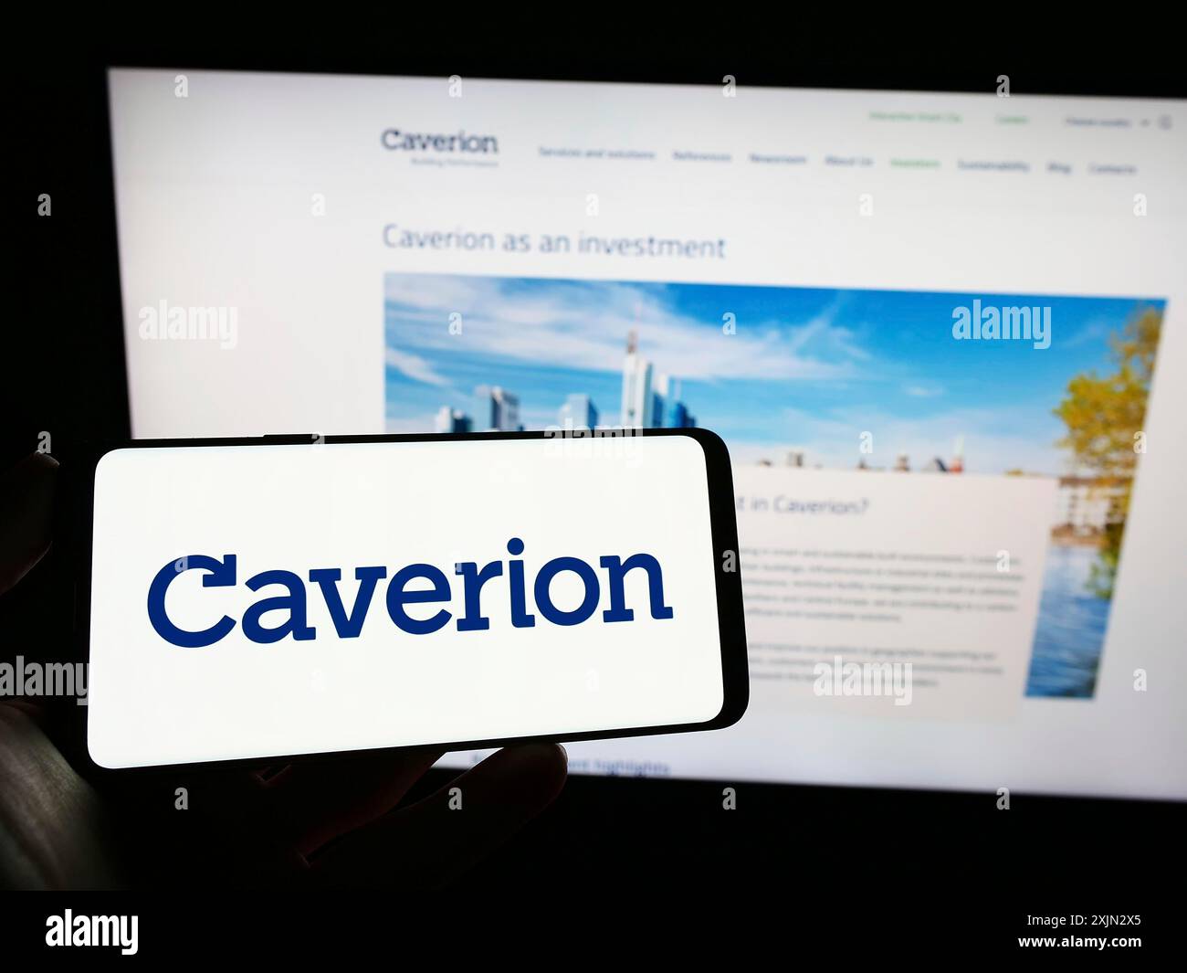 Caverion logo hi-res stock photography and images - Alamy