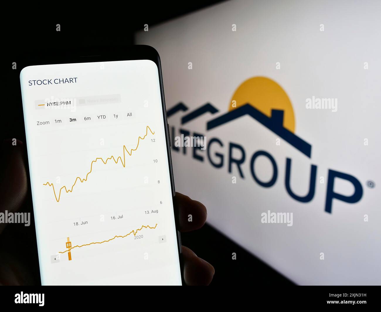 Pultegroup logo hi-res stock photography and images - Alamy