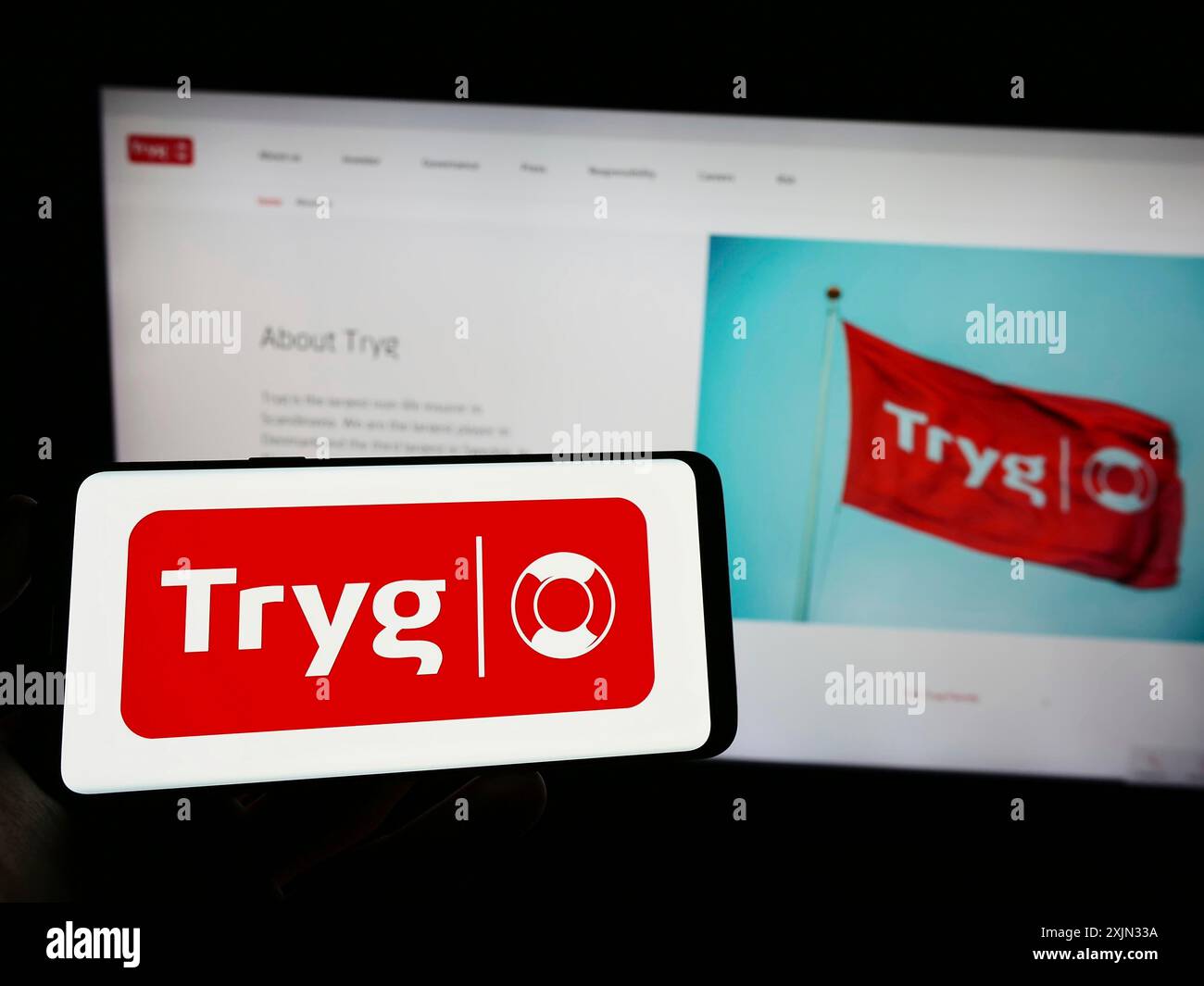 Tryg forsikring hi-res stock photography and images - Alamy