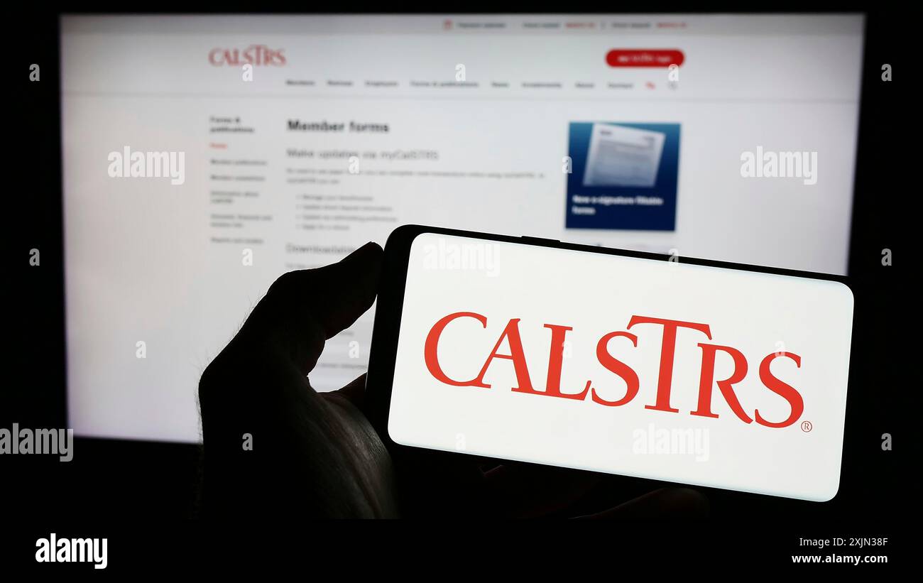 Calstrs logo hi-res stock photography and images - Alamy