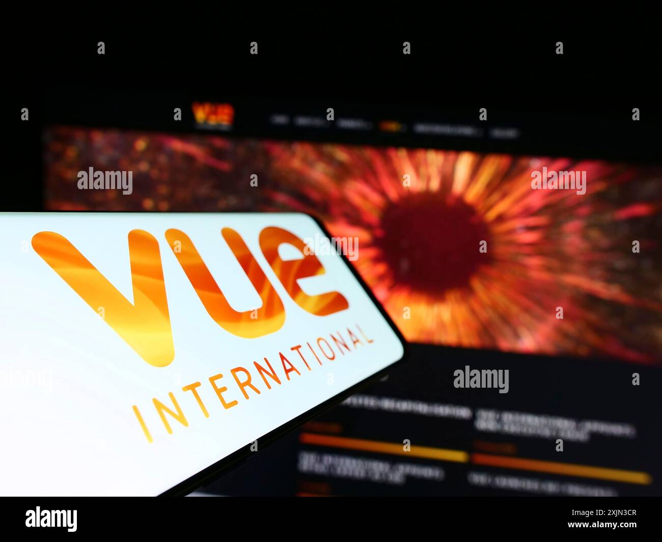 Vue international logo hi-res stock photography and images - Alamy