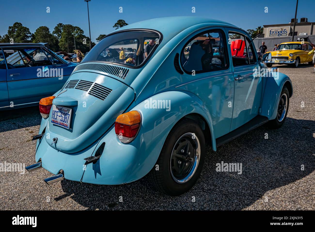 Rear view 1973 volkswagen hi-res stock photography and images - Alamy