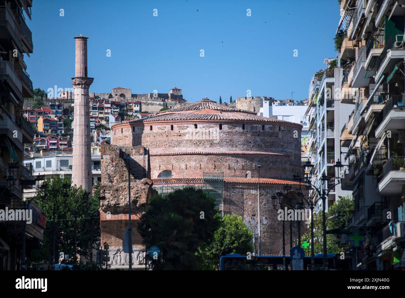 Thessaloniki: Galerius Rotunda. Greece Stock Photo - Alamy