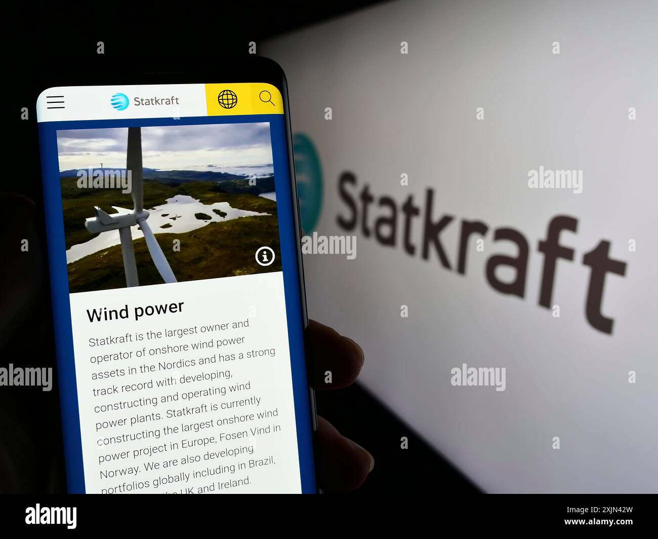Statkraft logo hi-res stock photography and images - Alamy
