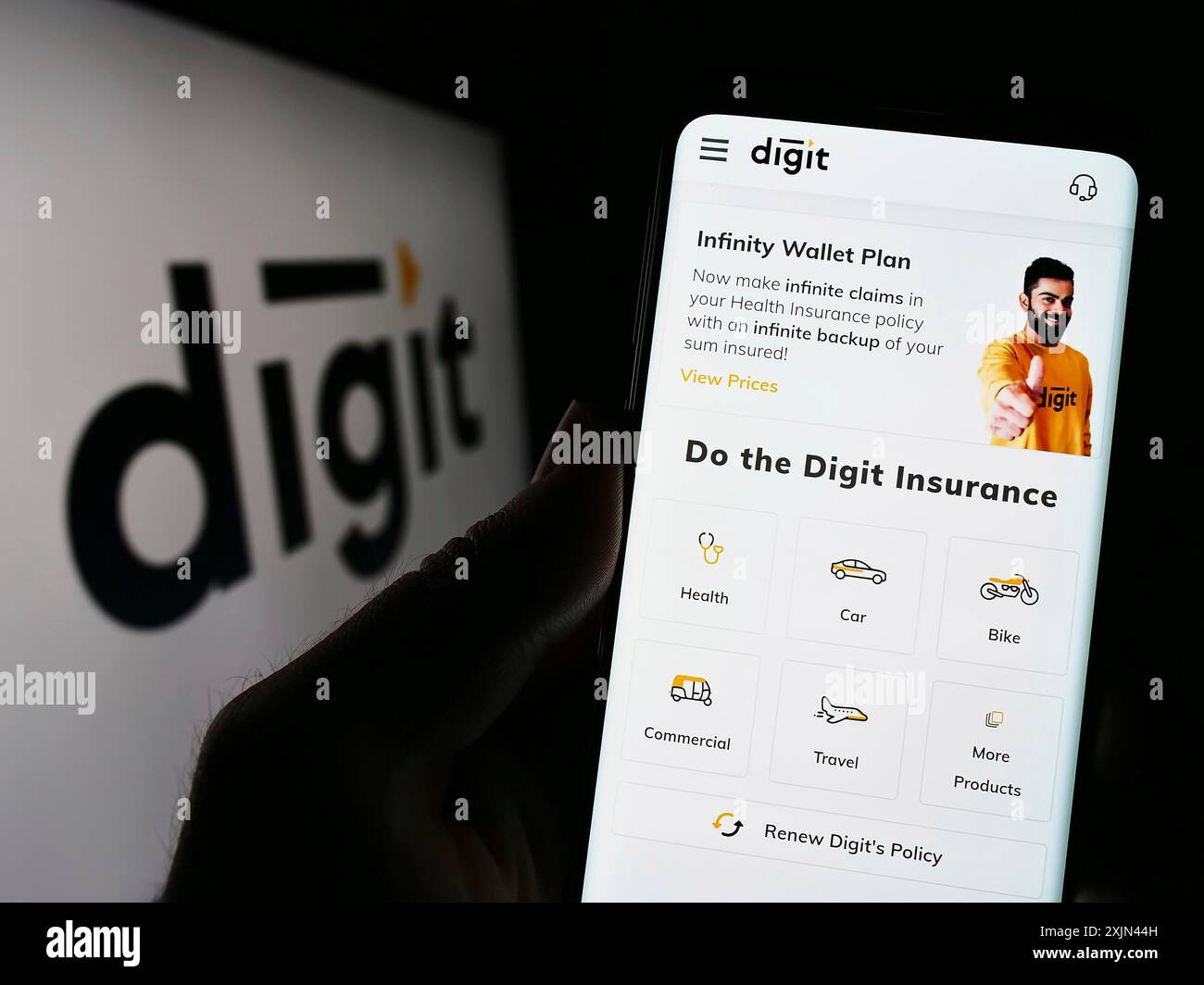 Go digit general insurance hi-res stock photography and images - Alamy