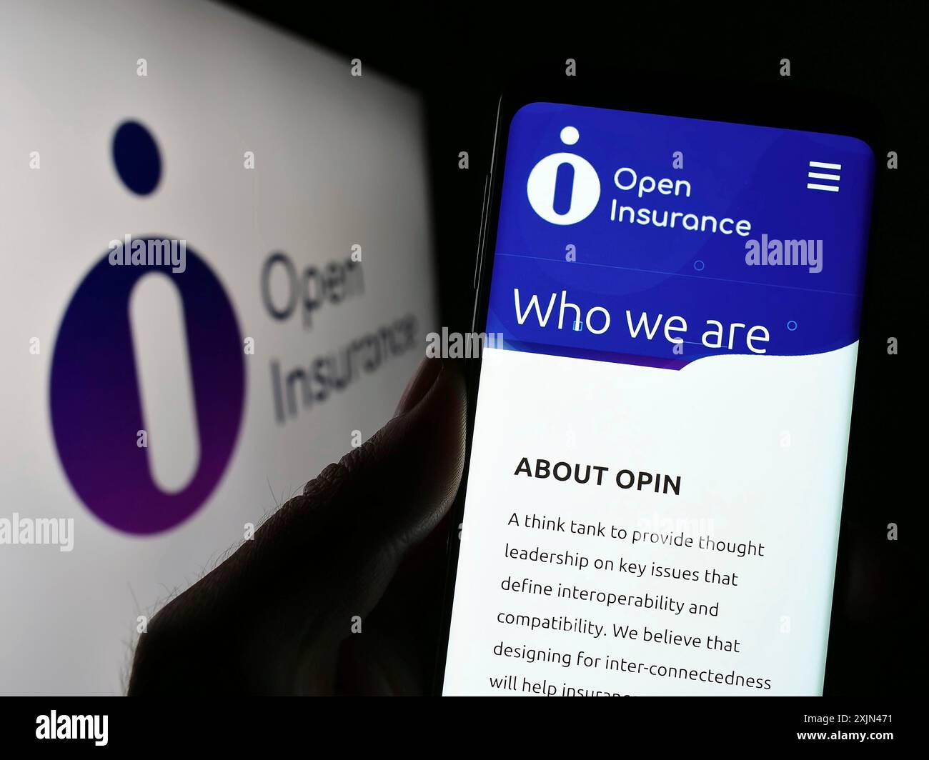 Open insurance logo hi-res stock photography and images - Alamy