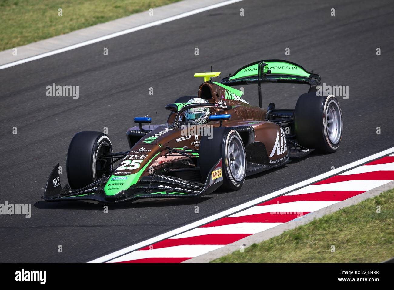 25 BARNARD Taylor (gbr), PHM AIX Racing, Dallara F2 2024, action during ...