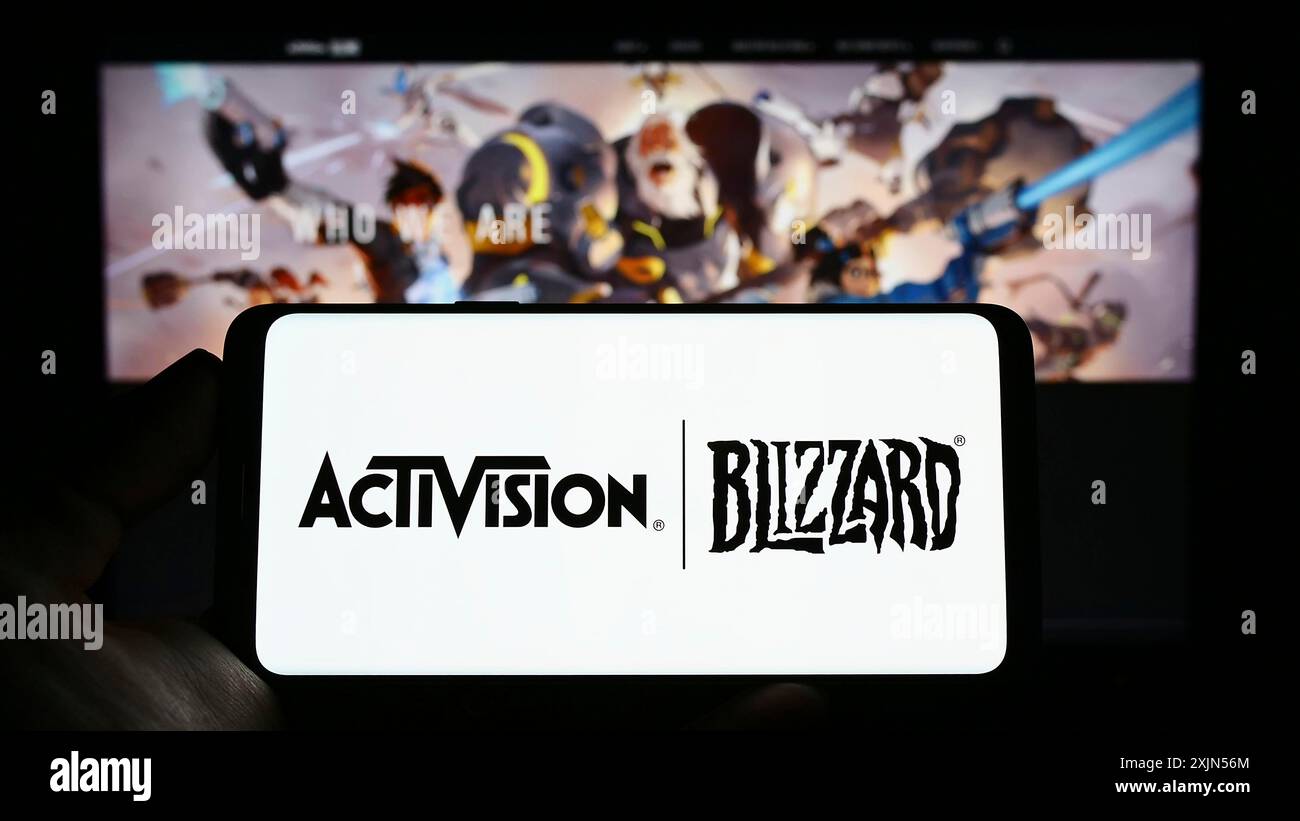 Blizzard logo game logo hi-res stock photography and images - Alamy