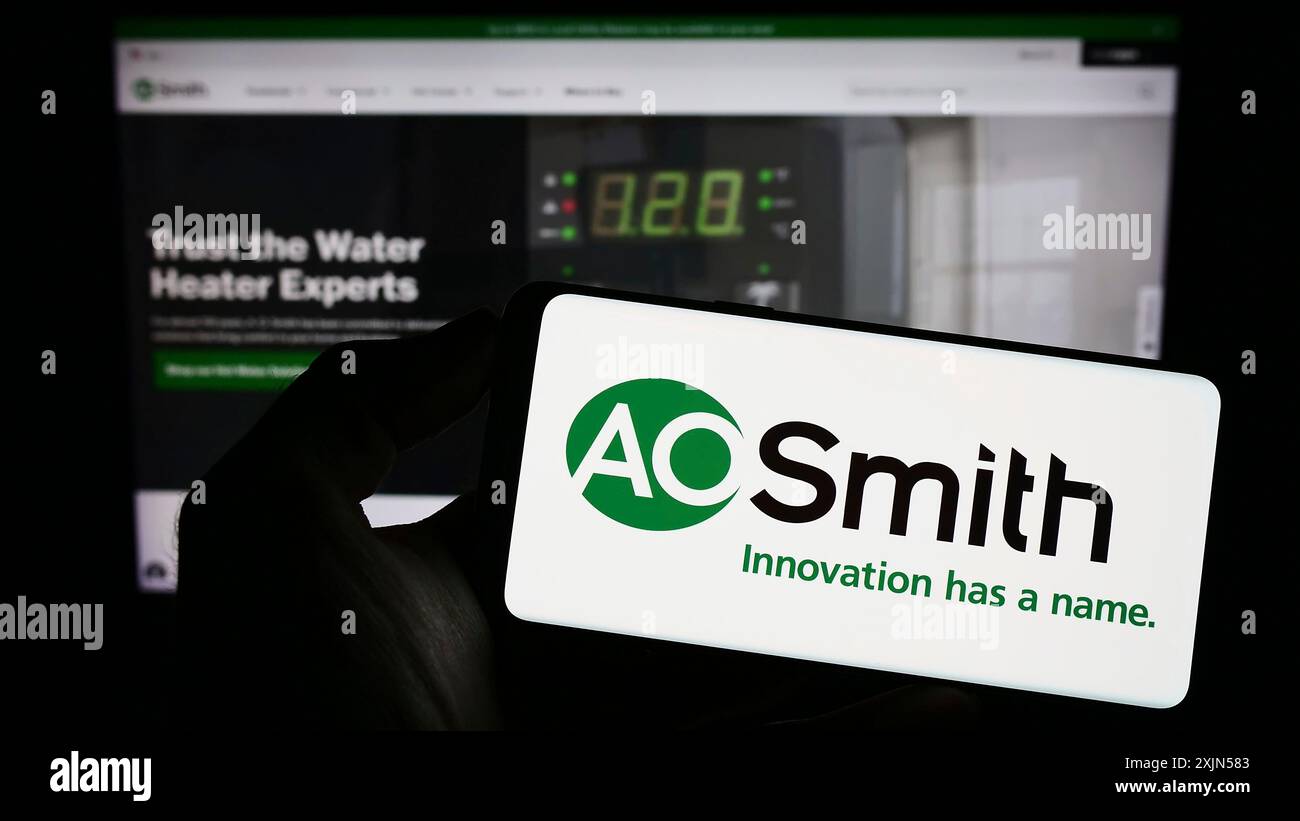 Ao smith logo hi-res stock photography and images - Alamy