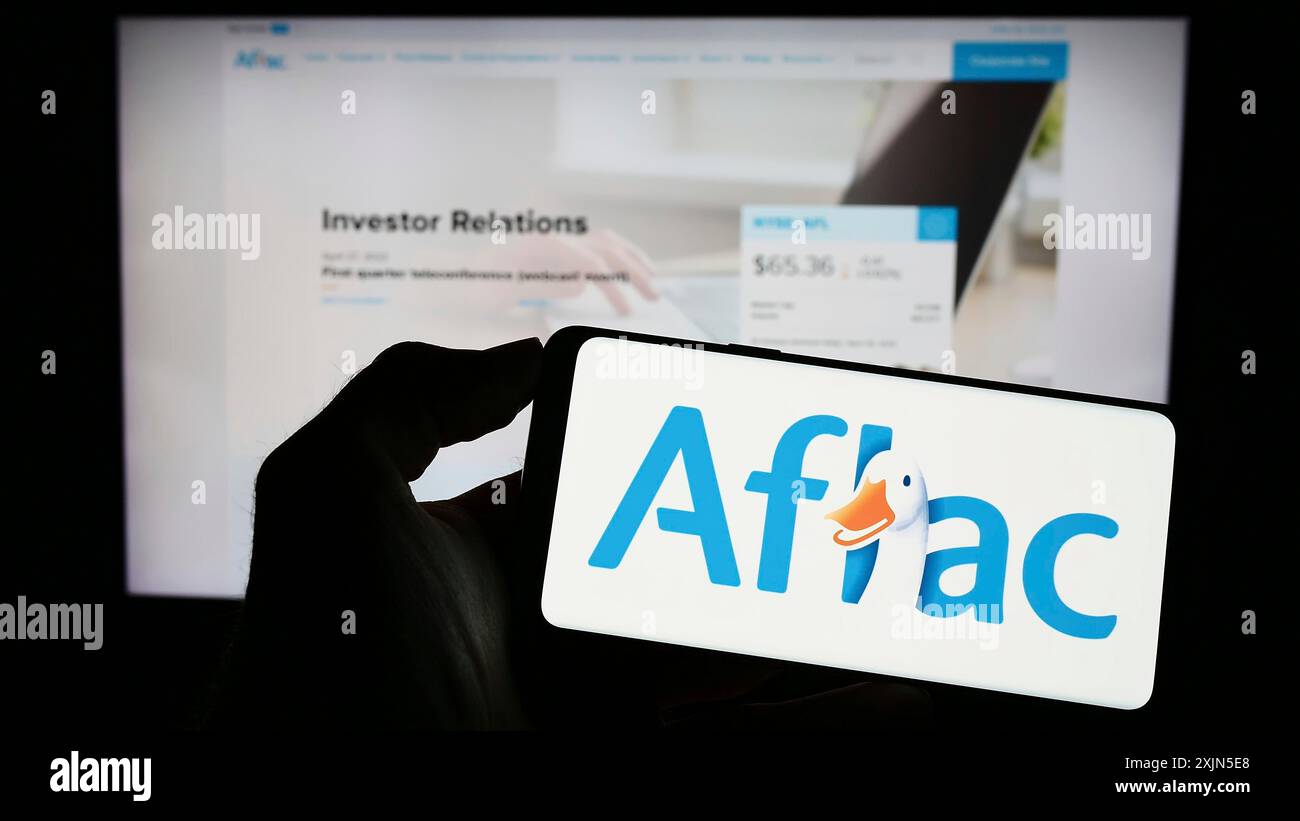 Logo aflac hi-res stock photography and images - Alamy