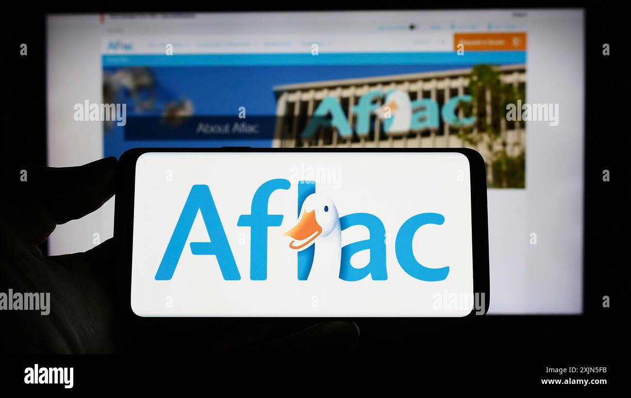 Logo aflac hi-res stock photography and images - Alamy