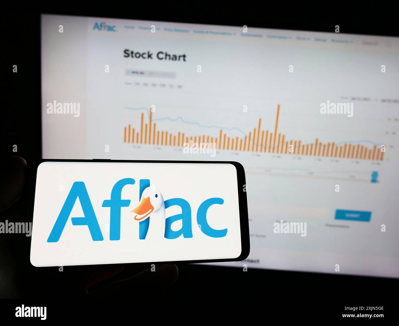 Logo aflac hi-res stock photography and images - Alamy