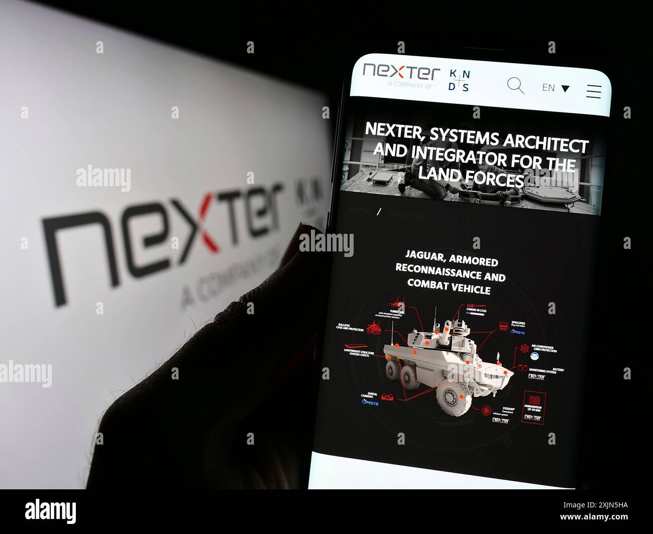 Nexter hi-res stock photography and images - Alamy