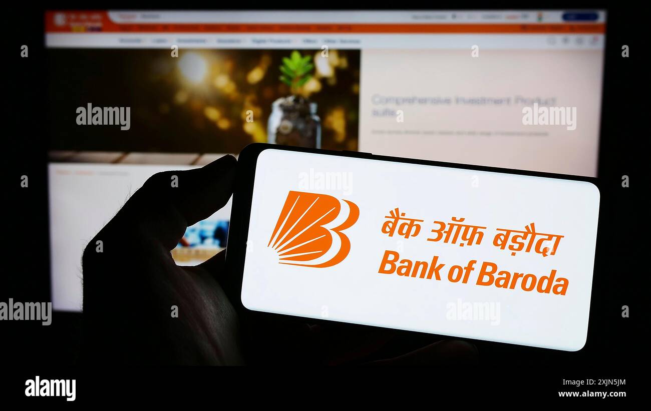 Bank of baroda logo hi-res stock photography and images - Alamy