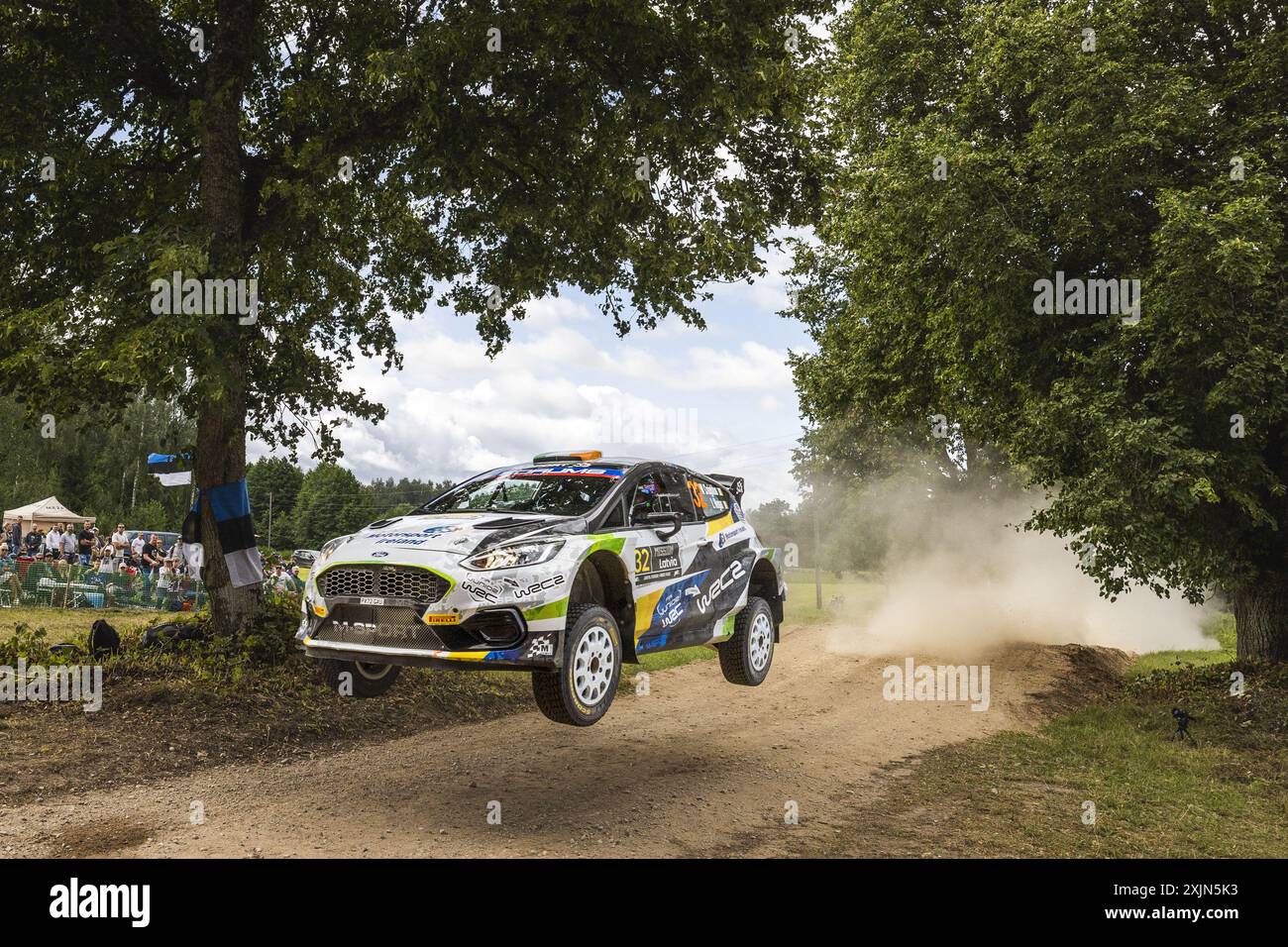 32 CREIGHTON William, REGAN Liam, Ford Fiesta Mk II Rally2,action ...