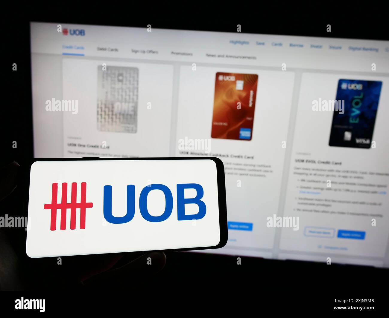 Uob business company logo hi-res stock photography and images - Alamy
