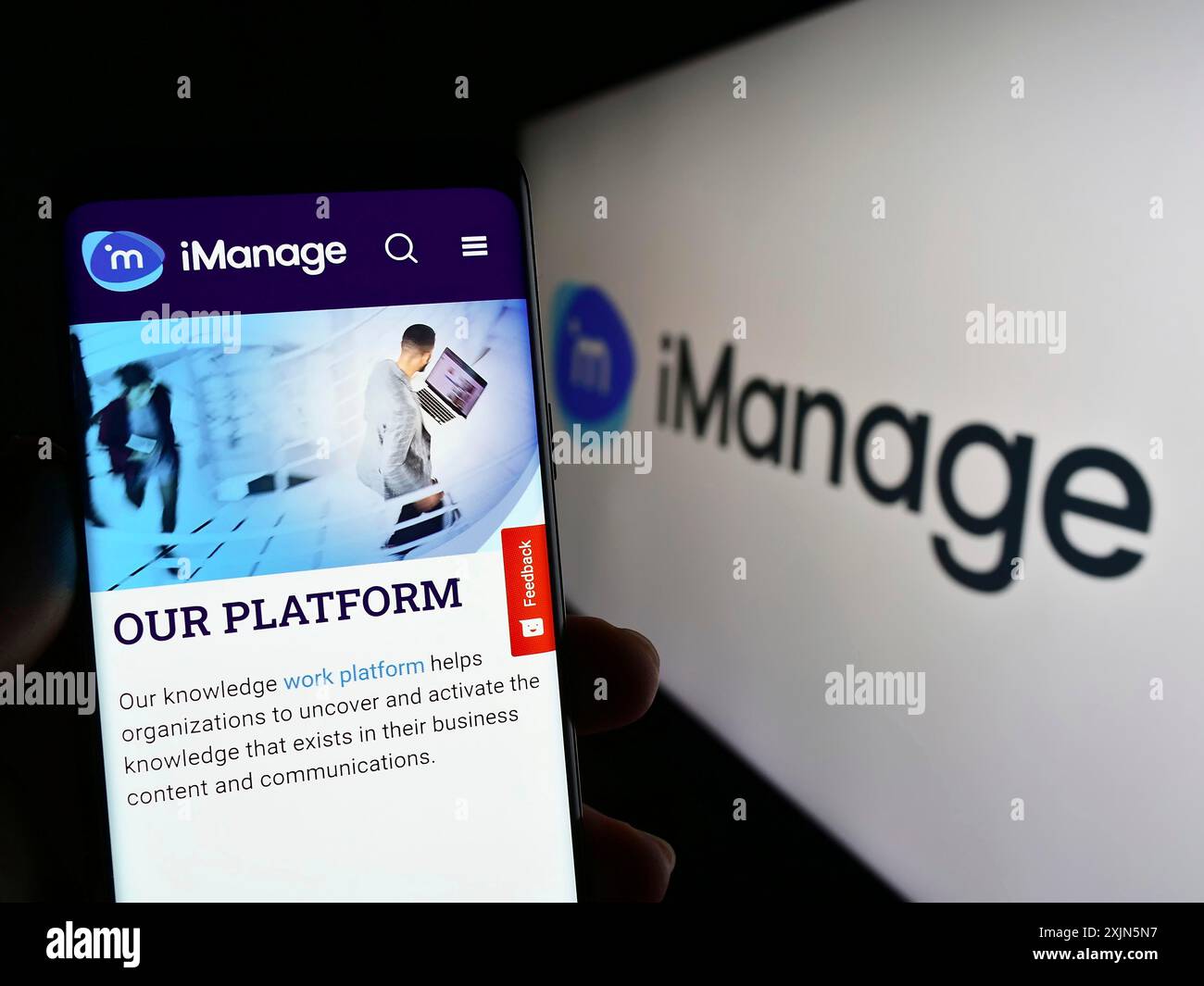 Imanage logo hi-res stock photography and images - Alamy