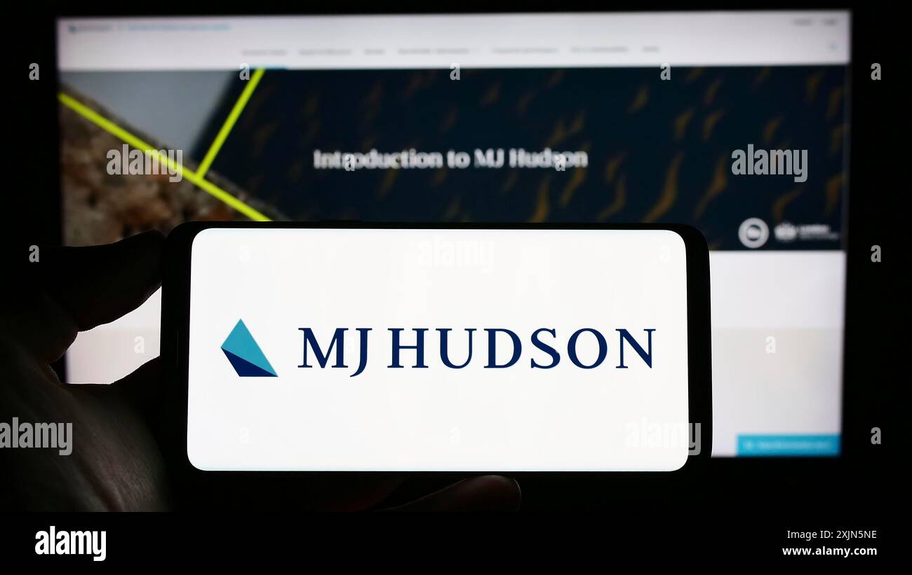 Mj hudson logo hi-res stock photography and images - Alamy