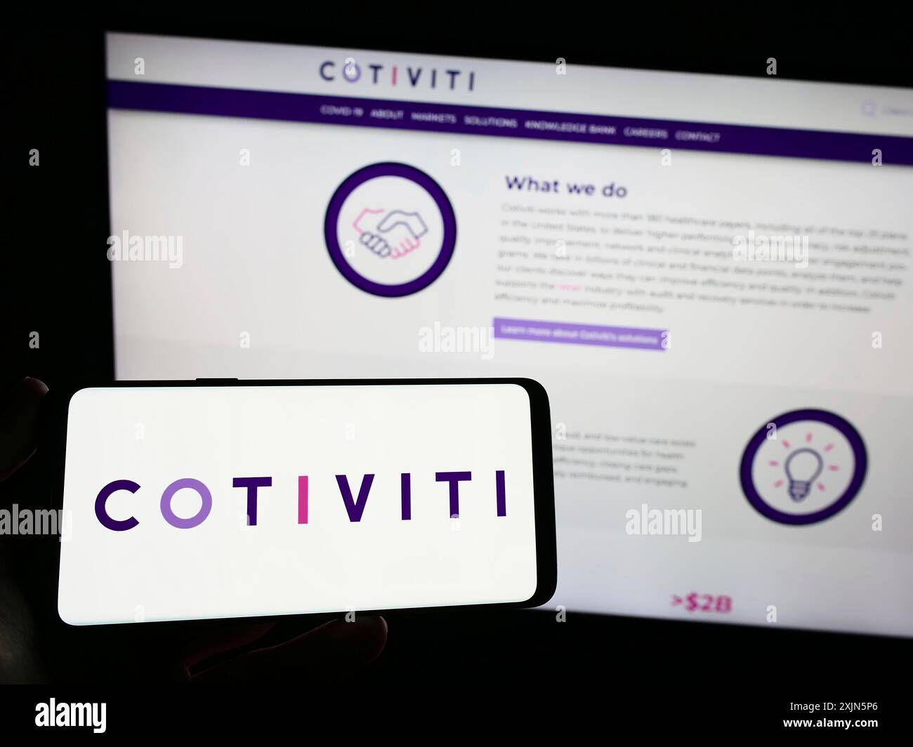 Cotiviti logo hi-res stock photography and images - Alamy
