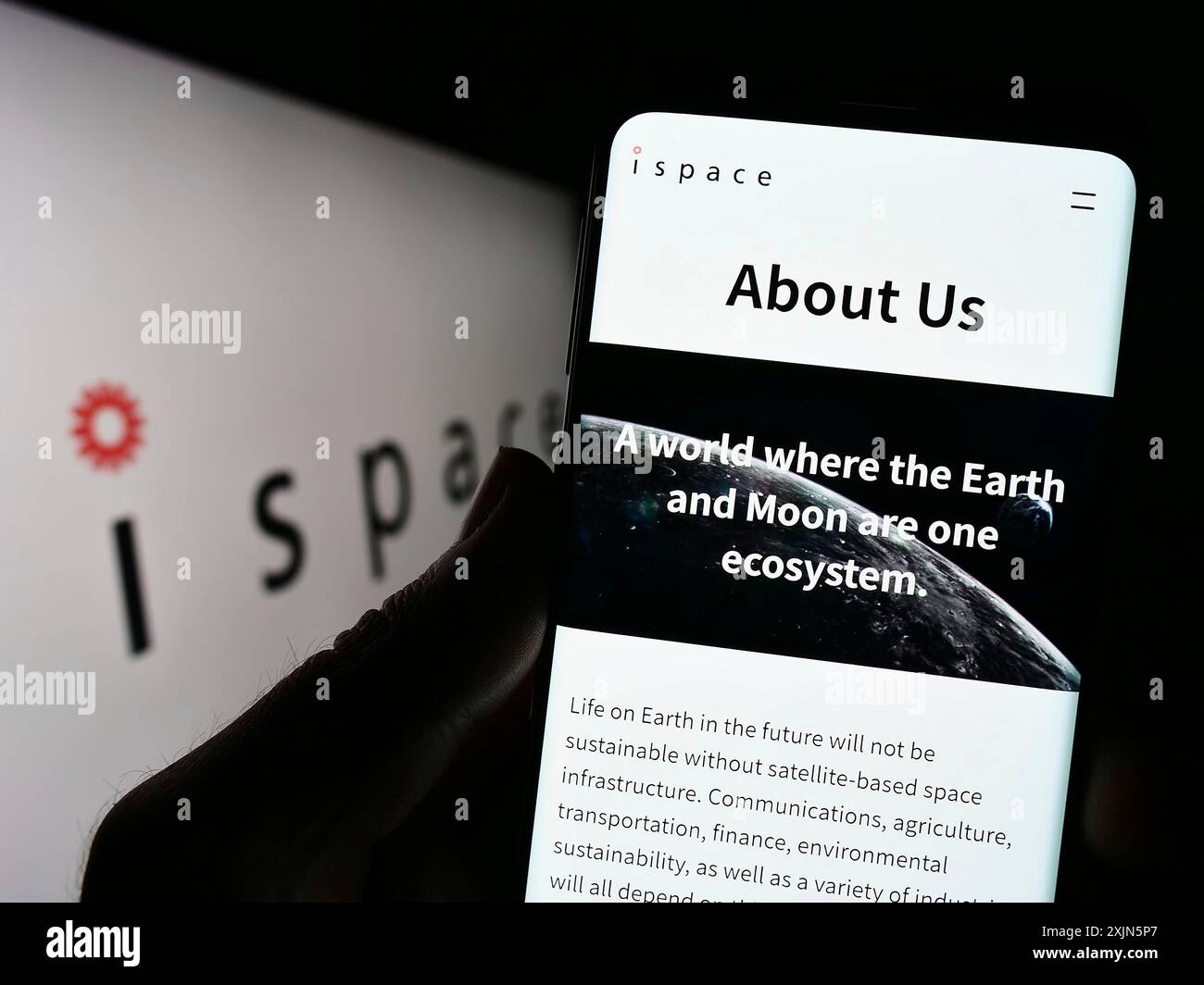 Ispace logo hi-res stock photography and images - Alamy