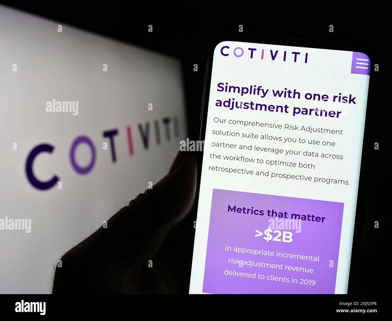 Cotiviti logo hi-res stock photography and images - Alamy