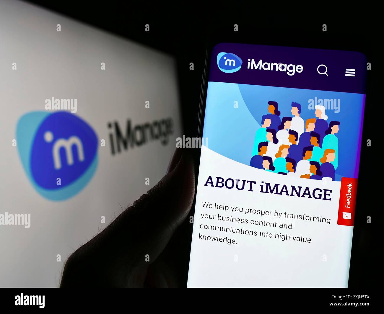 Imanage logo hi-res stock photography and images - Alamy