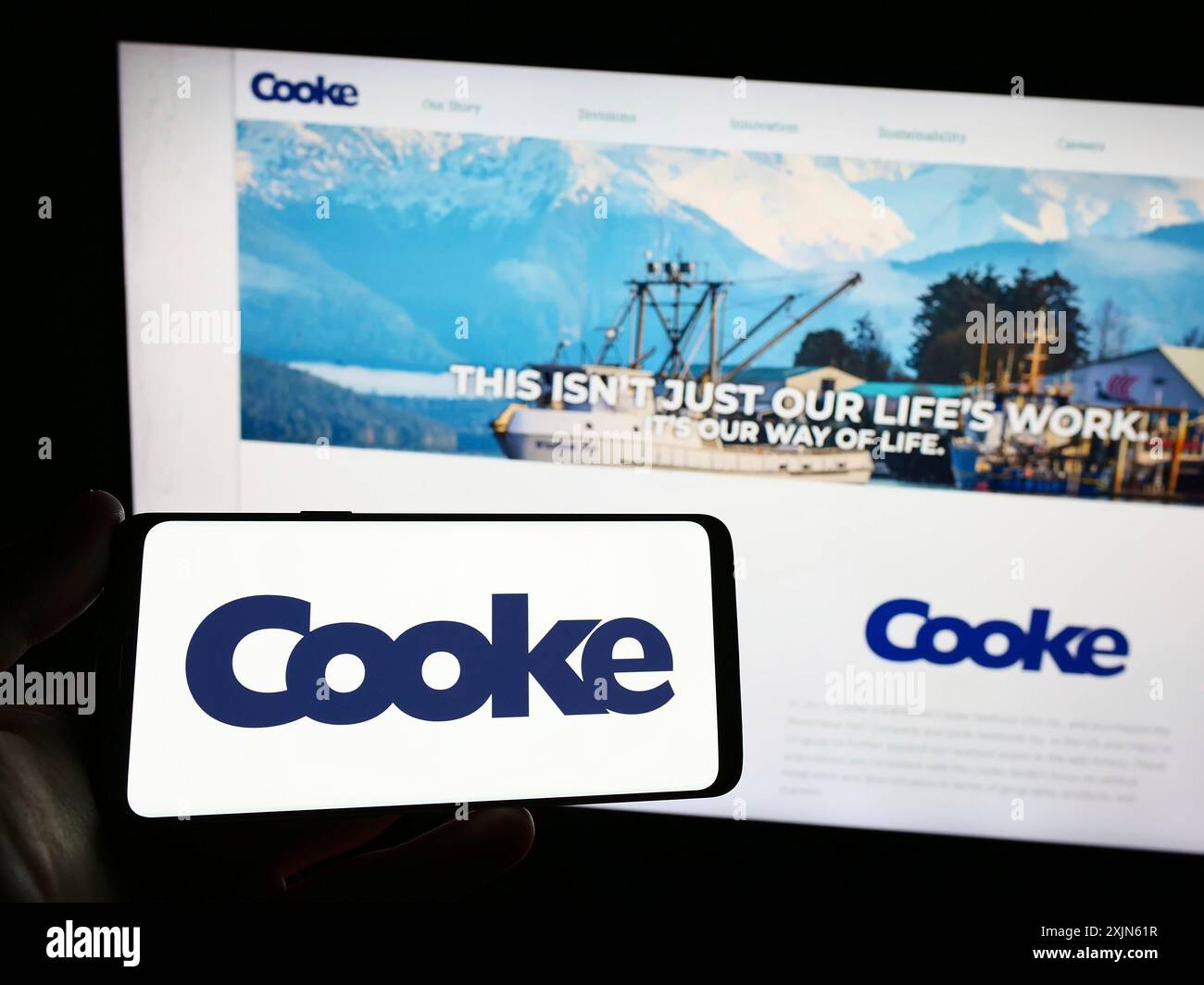 Cooke aquaculture inc hi-res stock photography and images - Alamy