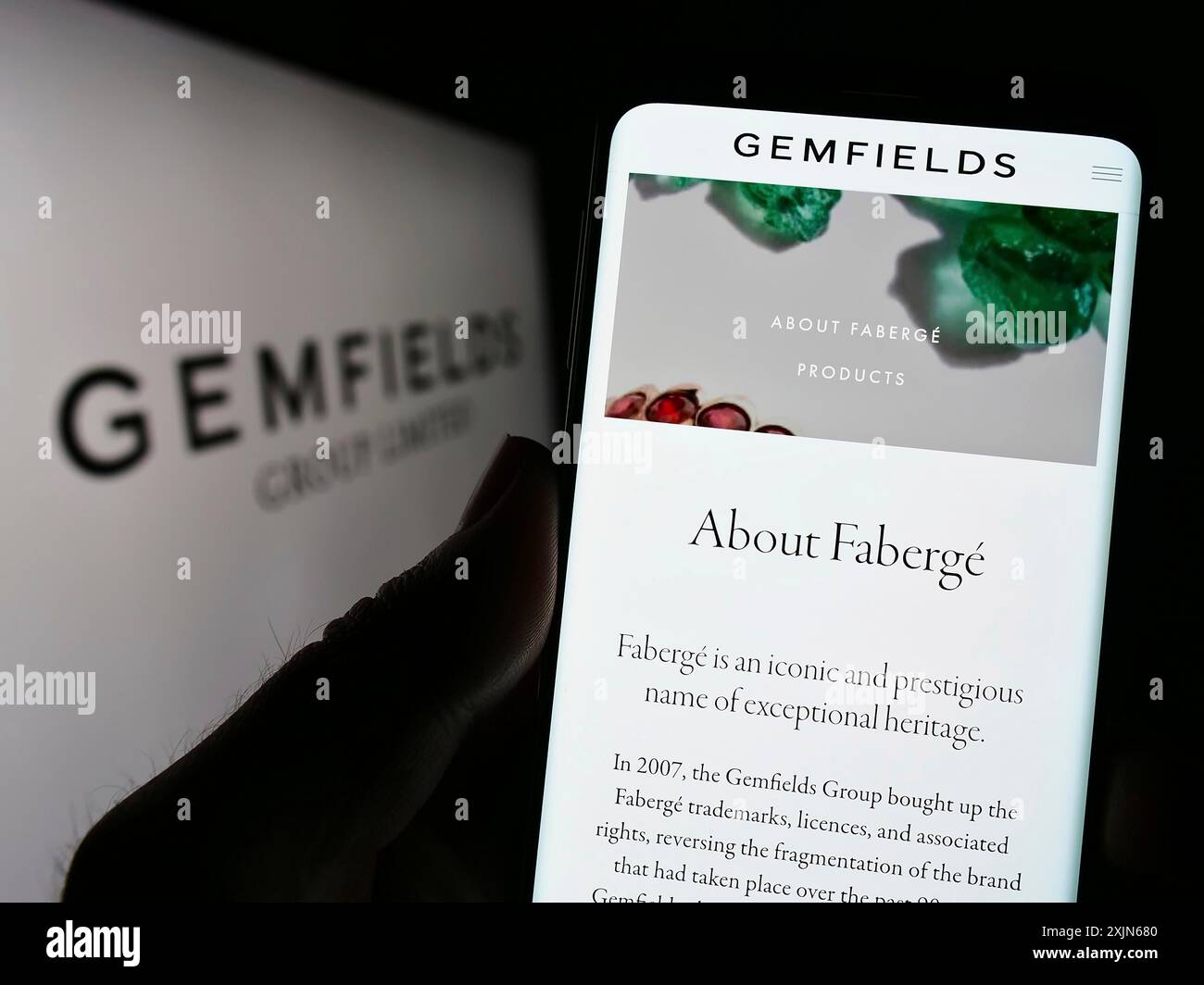 Gemfields logo hi-res stock photography and images - Alamy