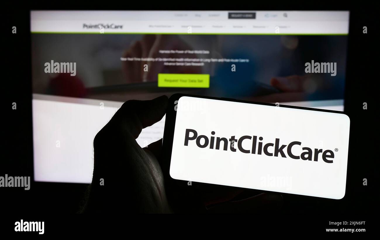 Software pointclickcare hi-res stock photography and images - Alamy