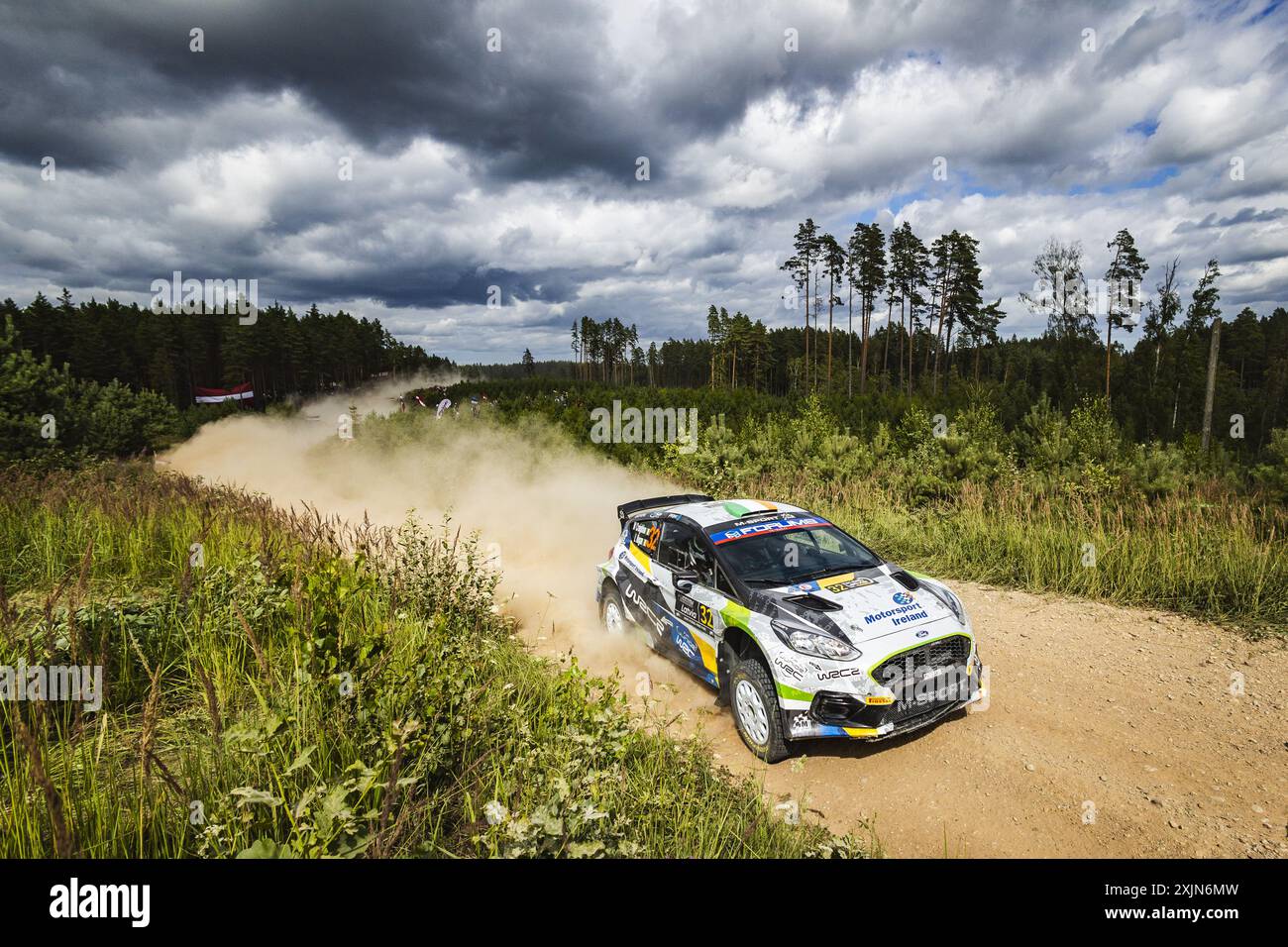 32 CREIGHTON William, REGAN Liam, Ford Fiesta Mk II Rally2,action ...