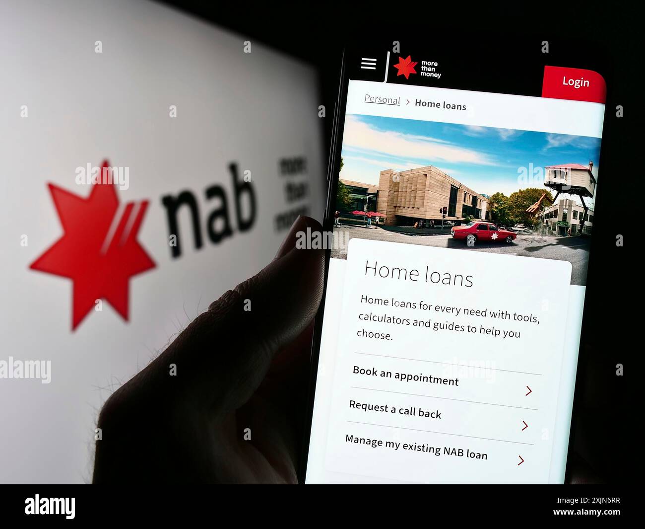 Nab brand logo hi-res stock photography and images - Alamy