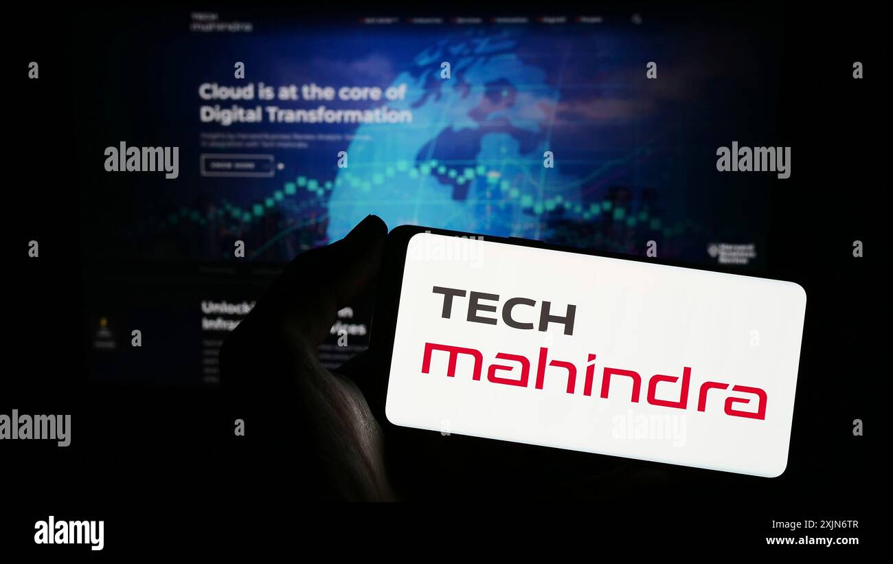 Tech mahindra logo hi-res stock photography and images - Alamy