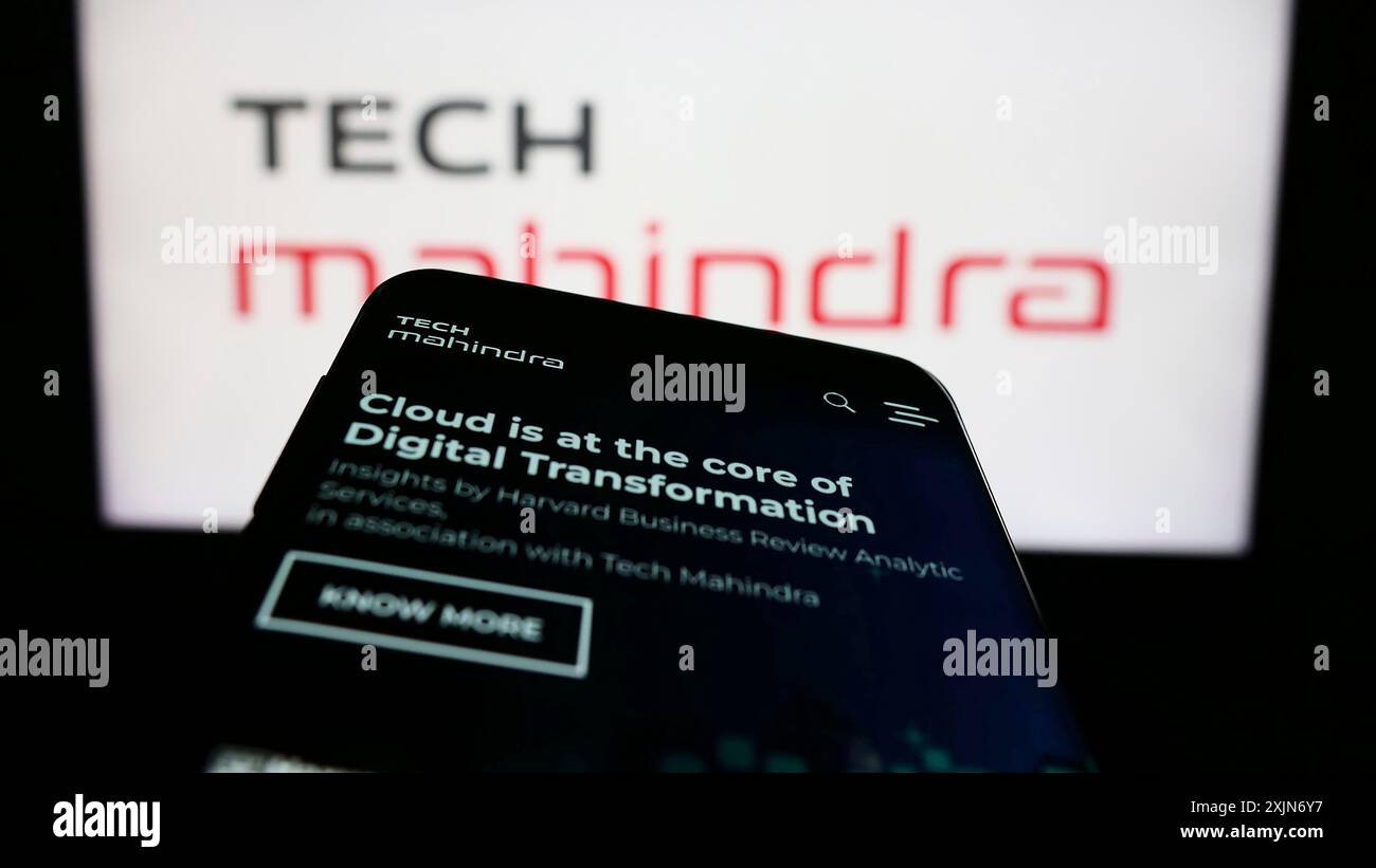 Tech mahindra logo hi-res stock photography and images - Alamy