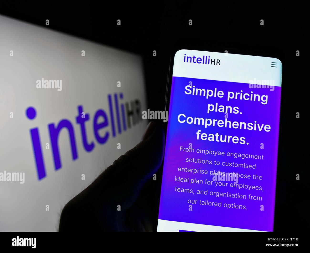 Intellihr logo hi-res stock photography and images - Alamy