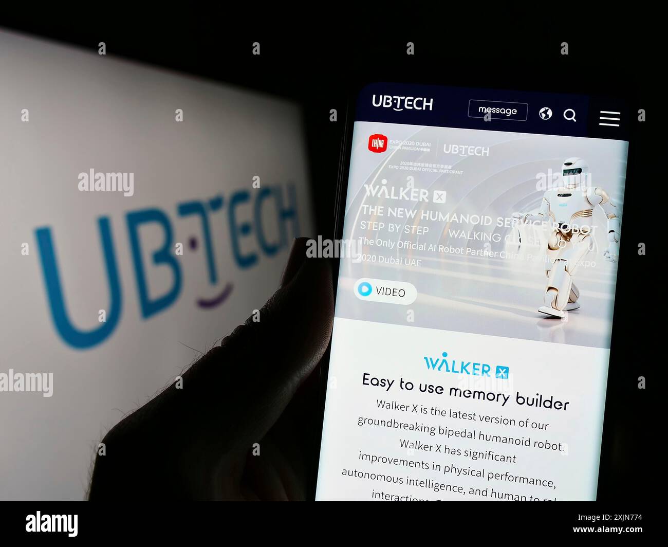 Ubtech logo hi-res stock photography and images - Alamy