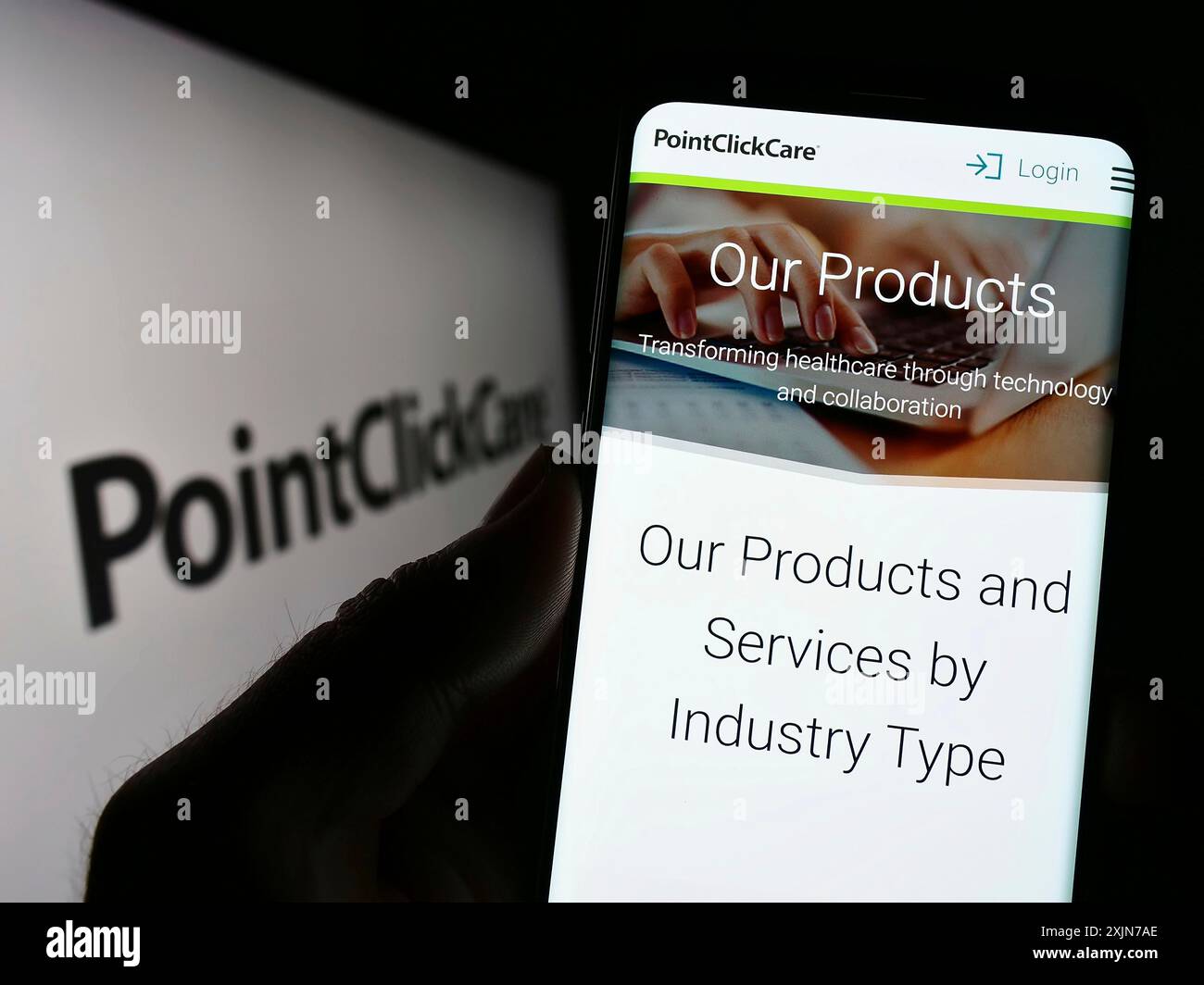 Pointclickcare logo hi-res stock photography and images - Alamy