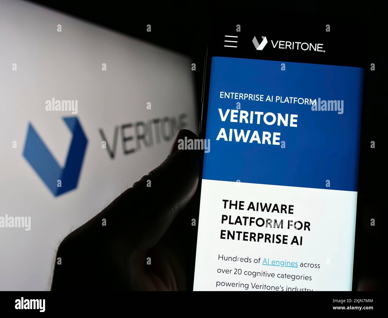 Veritone logo hi-res stock photography and images - Alamy