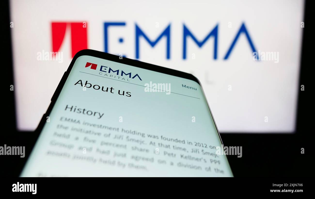 Emma capital logo hi-res stock photography and images - Alamy