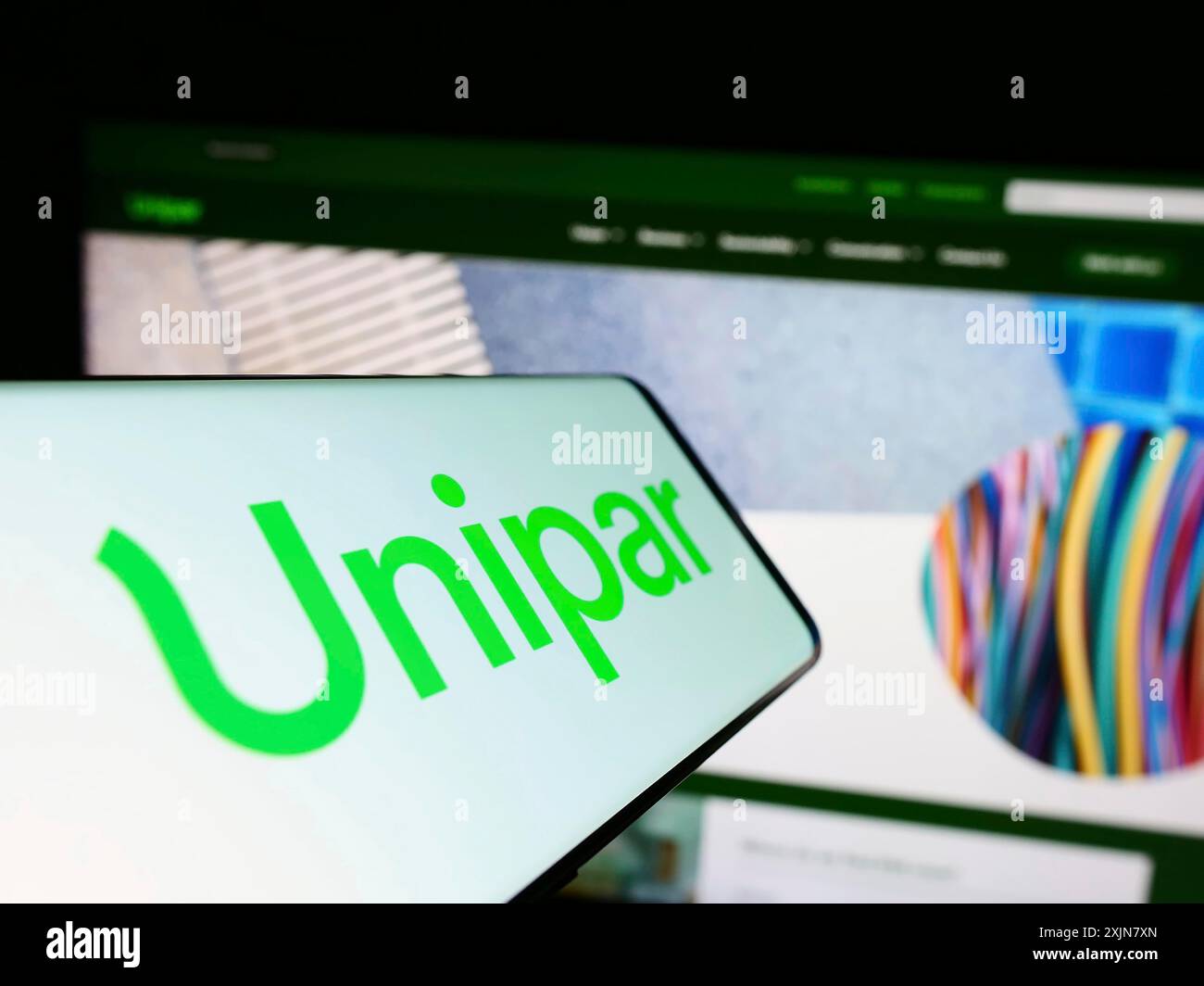 Unipar logo hi-res stock photography and images - Alamy