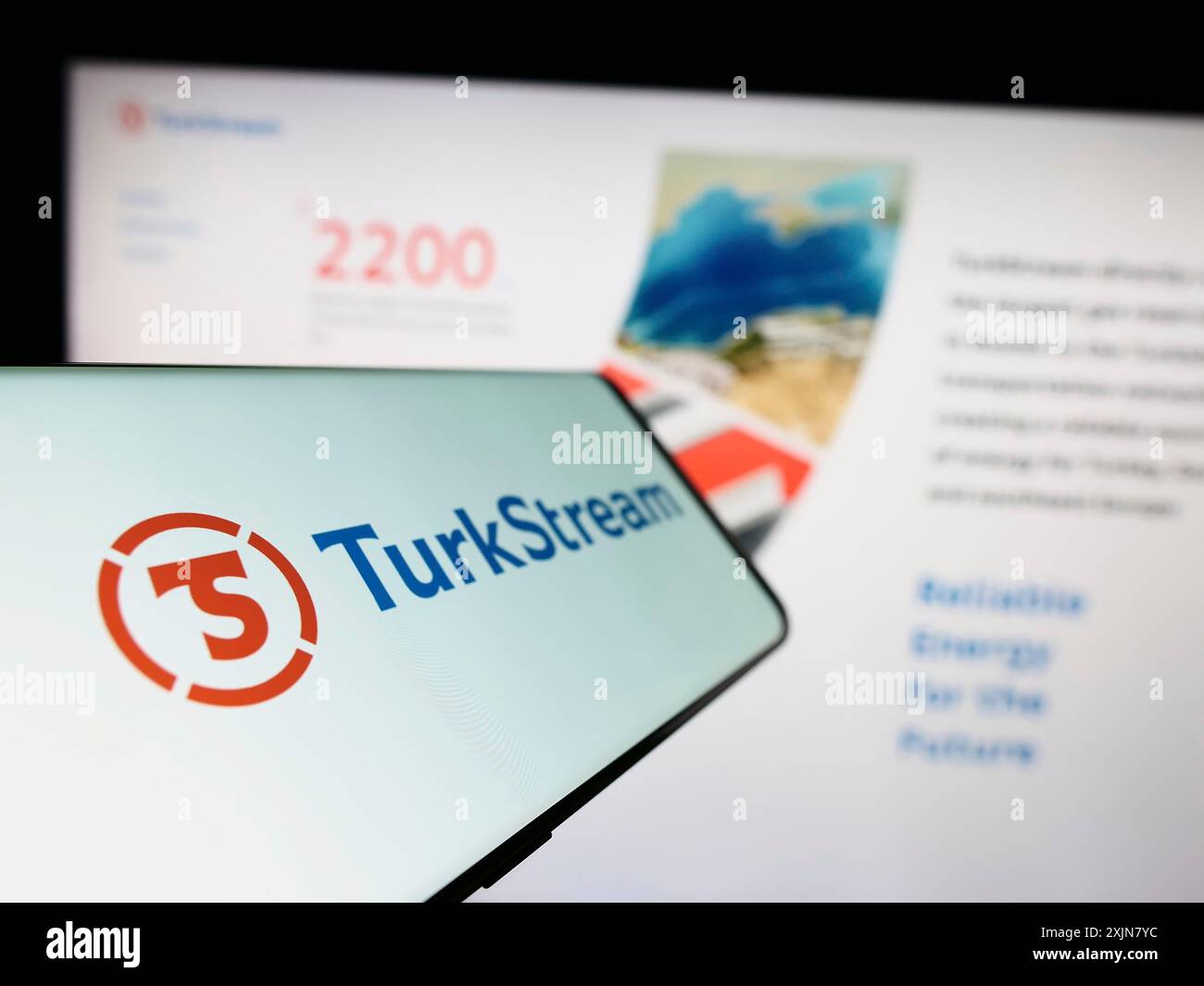 Turkstream logo hi-res stock photography and images - Alamy
