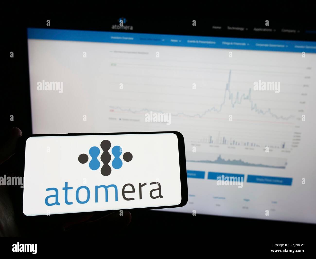 Logo atomera hi-res stock photography and images - Alamy
