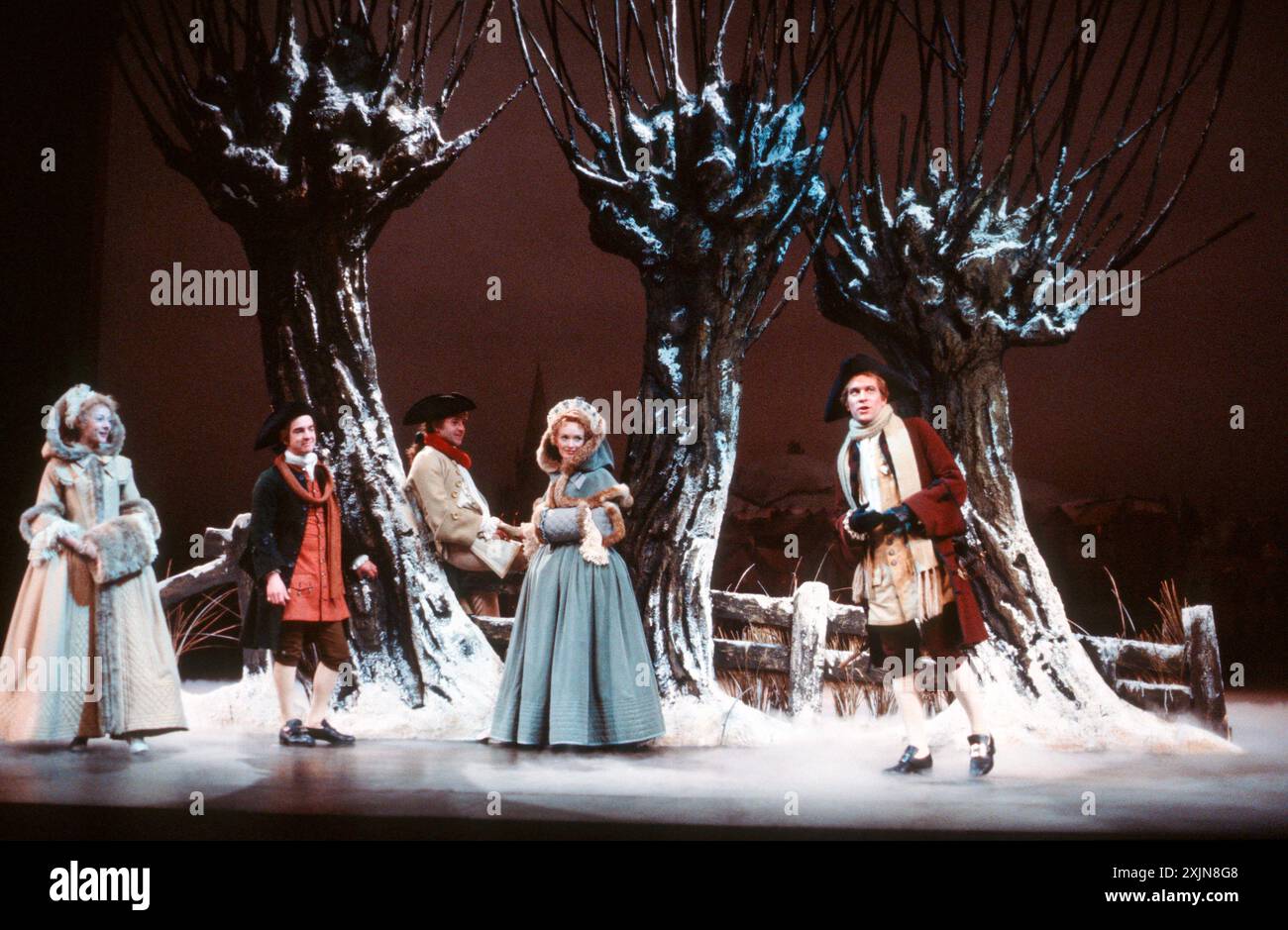 far left: Geraldine McEwan (Lady Brute) centre: Lindsay Duncan ...