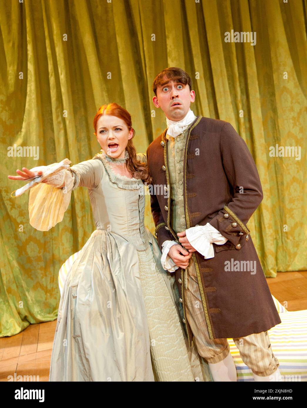 Hannah Spearritt (Lady Frances Touchwood), Joseph Macnab (Sir George ...